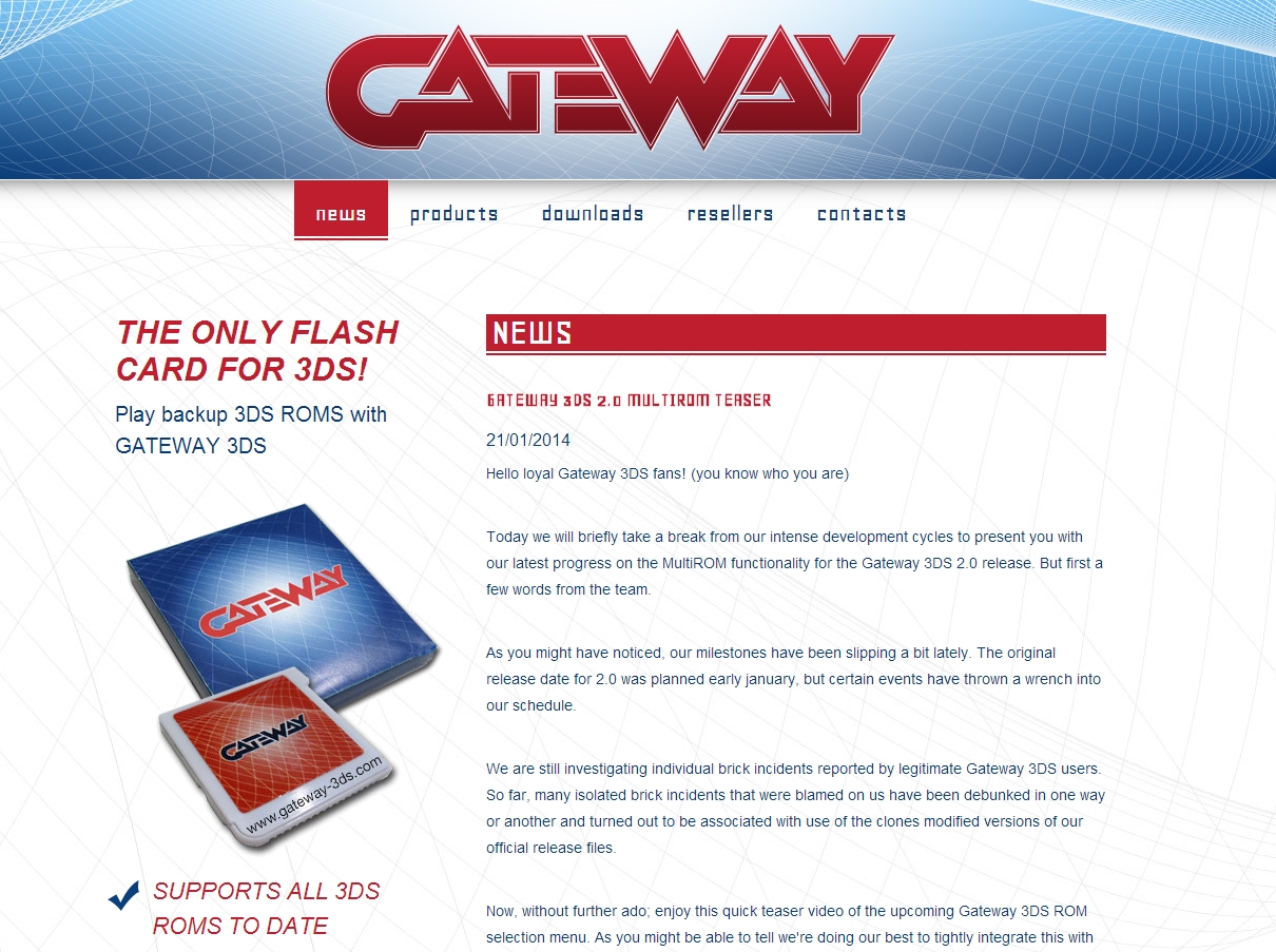 3DSマジコン最前線！ Gateway 3DSの進化とは？ | ゲームラボ